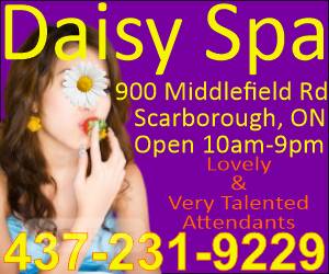 Daisy Spa, 900 Middlefield Rd, Scarborough, ON 437~231~9229 ...